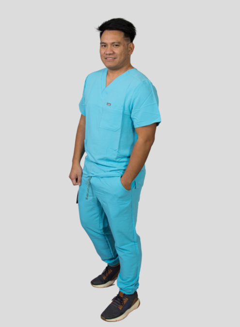 RHOMBOID SCRUB BOTTOM - Alveolus Scrubs